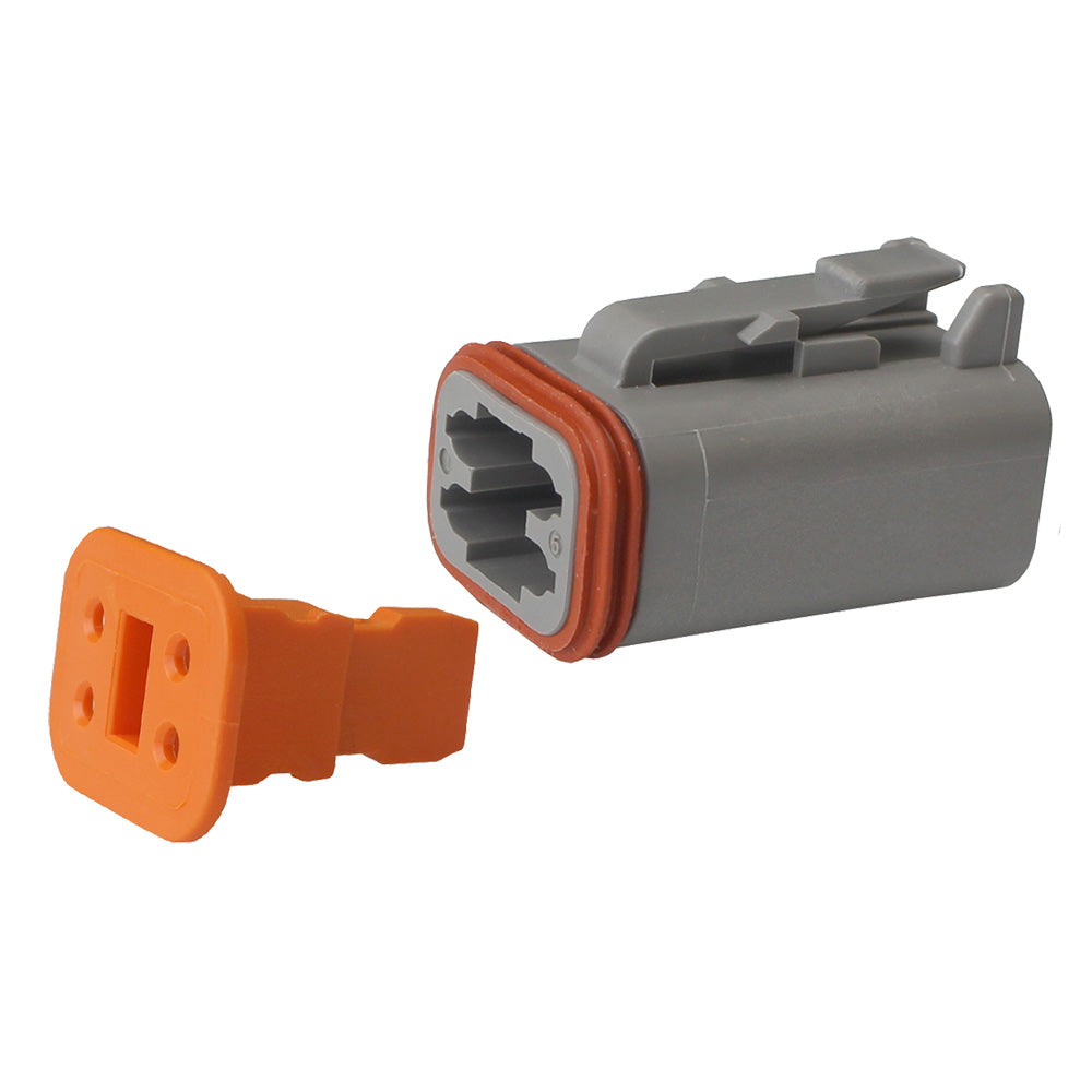 Pacer Deutsch DT Plug Wedge Lock Kit 4 Position 10 Pack TDT064S10 ...