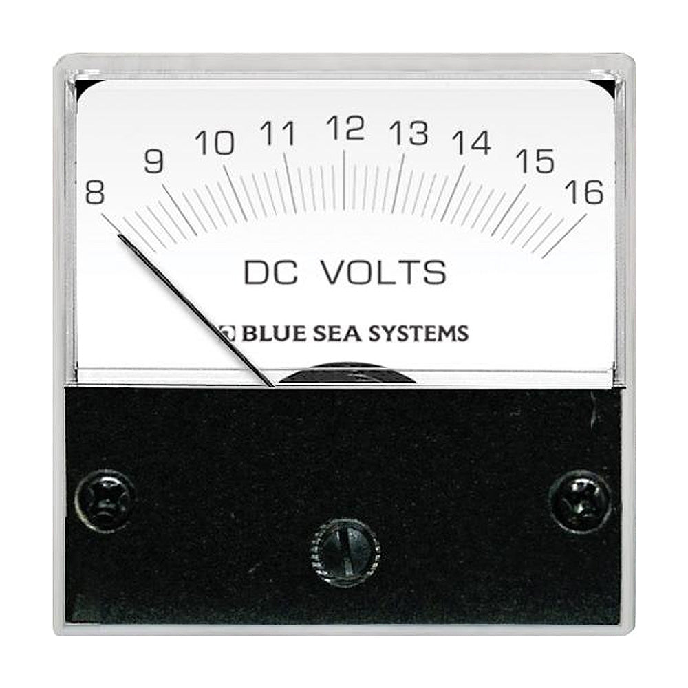 Blue Sea 8028 DC Analog Micro Voltmeter 2 Face 816 Volts DC 8028 ...
